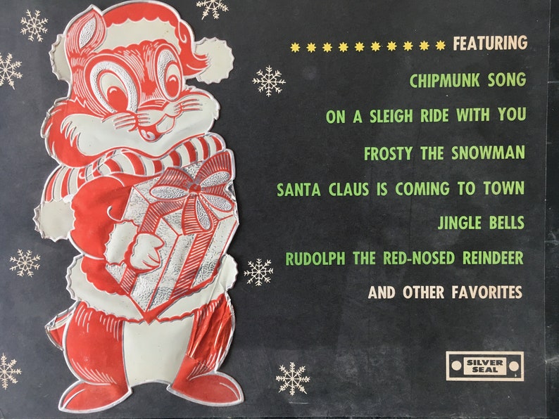 Christmas with Chippy the Chipmunk LP Vinyl Record Album | Etsy
