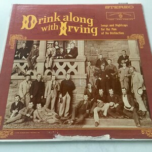 Irving Taylor - Drink Along With Irving LP Vinyl Record Album, Warner ...