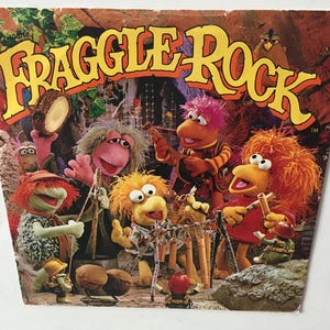 The Fraggles - Jim Henson's Fraggle Rock 7' Vinyl Record, Muppet Music ...