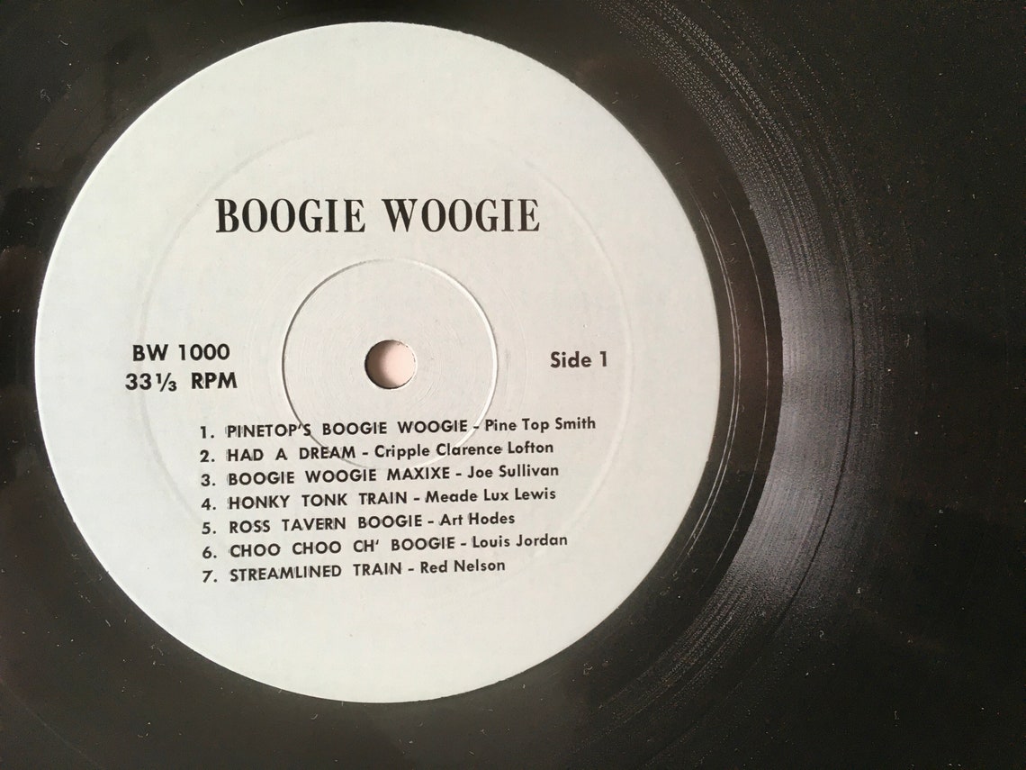 Boogie Woogie Greatest Hits LP Vinyl Record Album, Boogie Woogie - BW ...