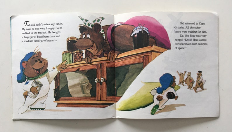 The First Bear in Space Book Starland S-2001 1983 | Etsy