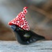 Made to Order Mushroom Crow Totem Raven Clay Figurine Crow - Etsy