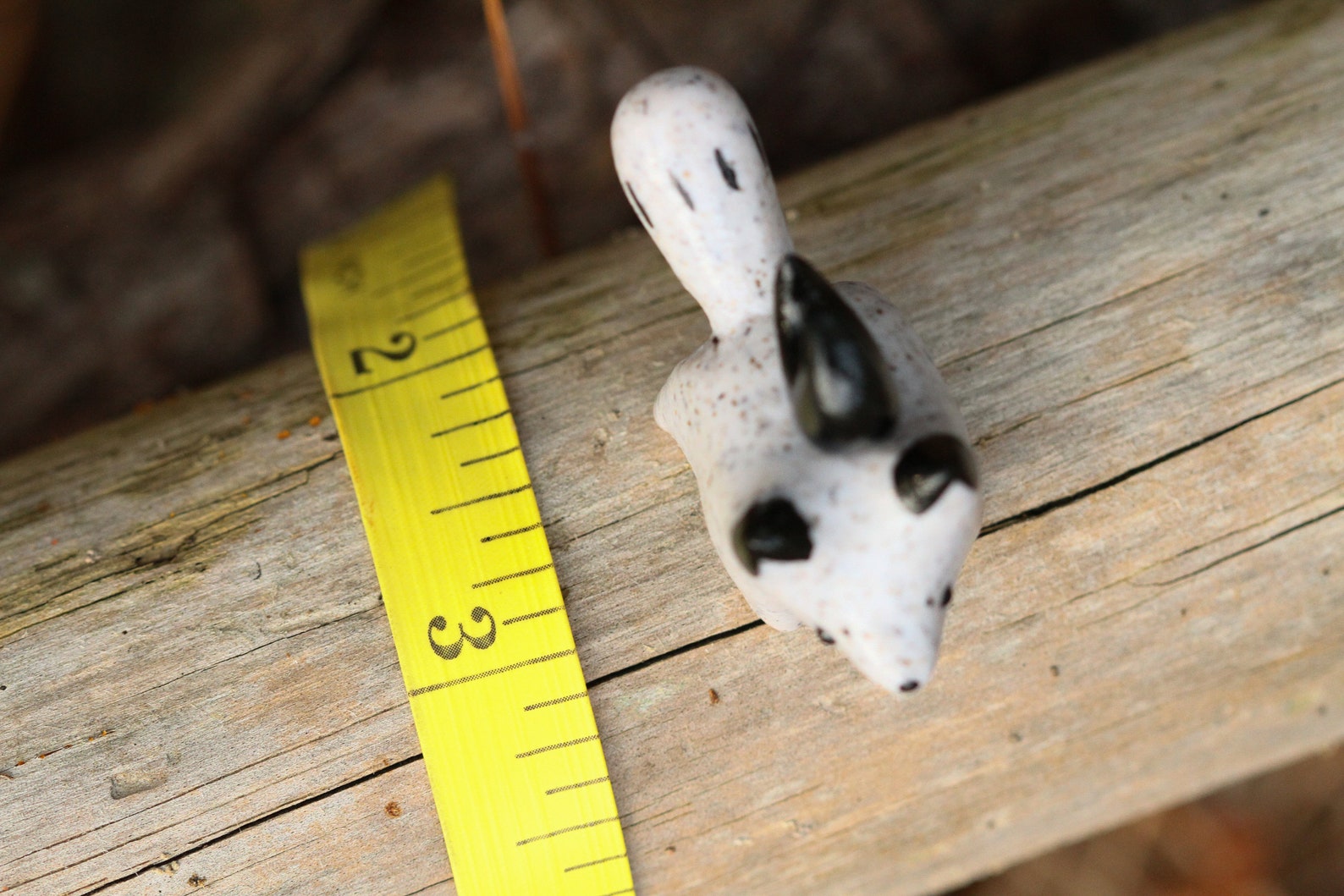 Made to Order Fox Moon Totem Clay Fox Figure Handmade Fox | Etsy