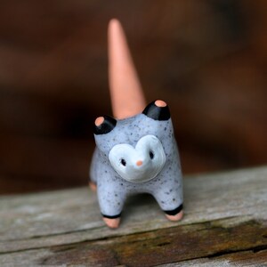 Made to Order Standing Opossum Totem, Clay Opossum Figure, Handmade ...