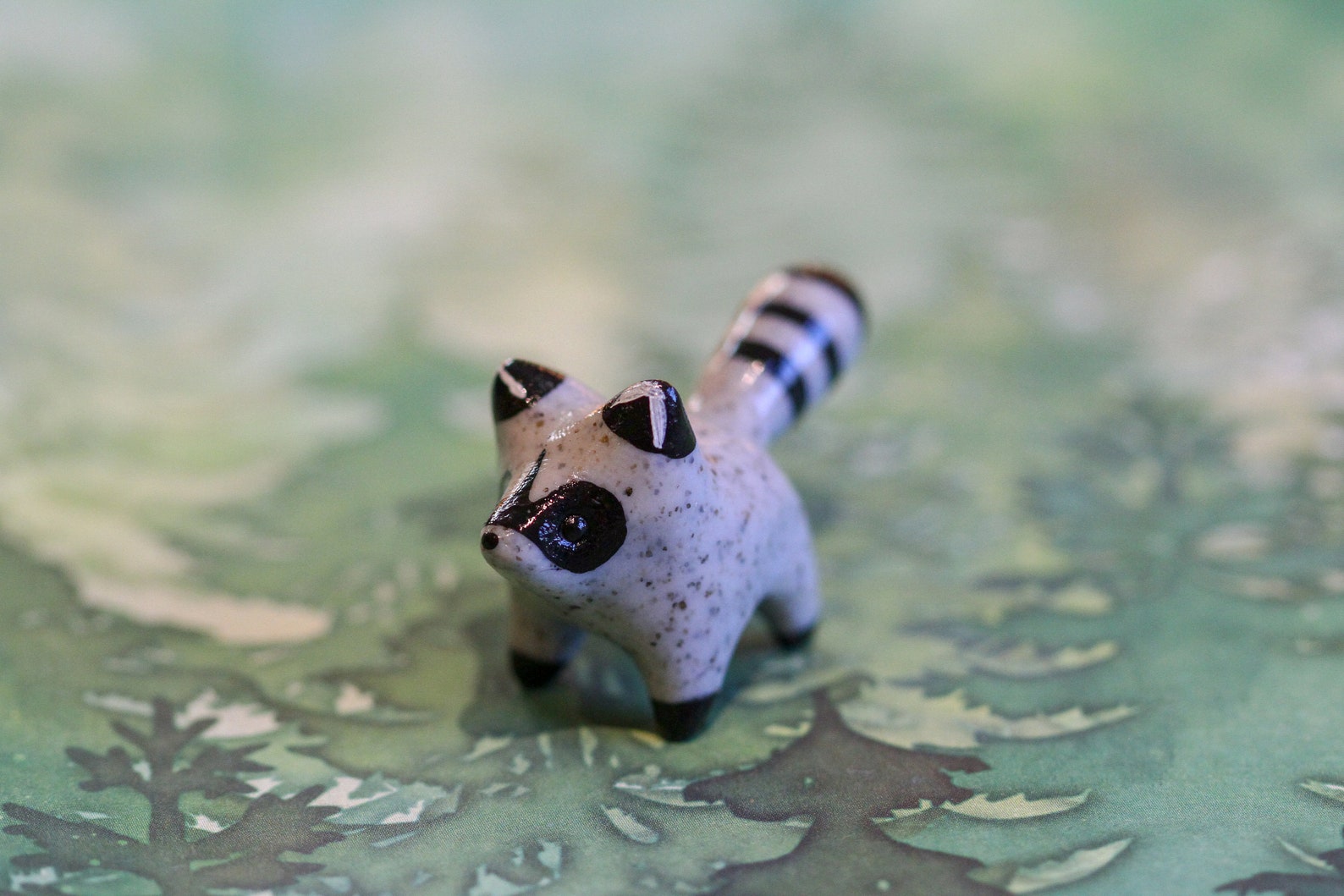 Made to Order Standing Raccoon Totem Clay Raccoon Figure - Etsy