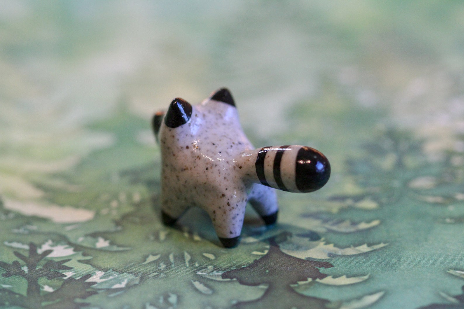 Made to Order Standing Raccoon Totem Clay Raccoon Figure - Etsy
