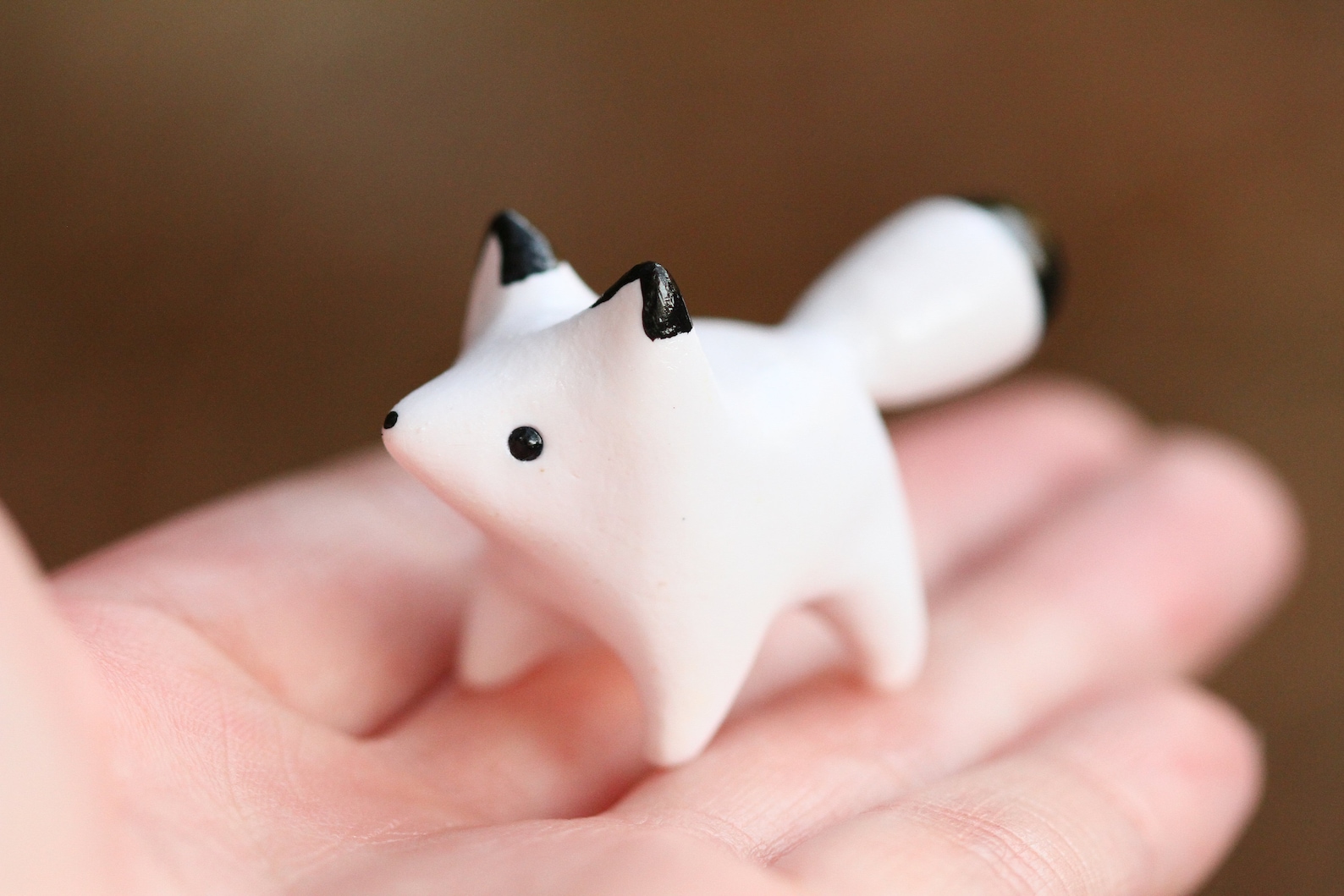 Made to Order Standing Fox Totem Red Fox Figure Arctic Fox - Etsy