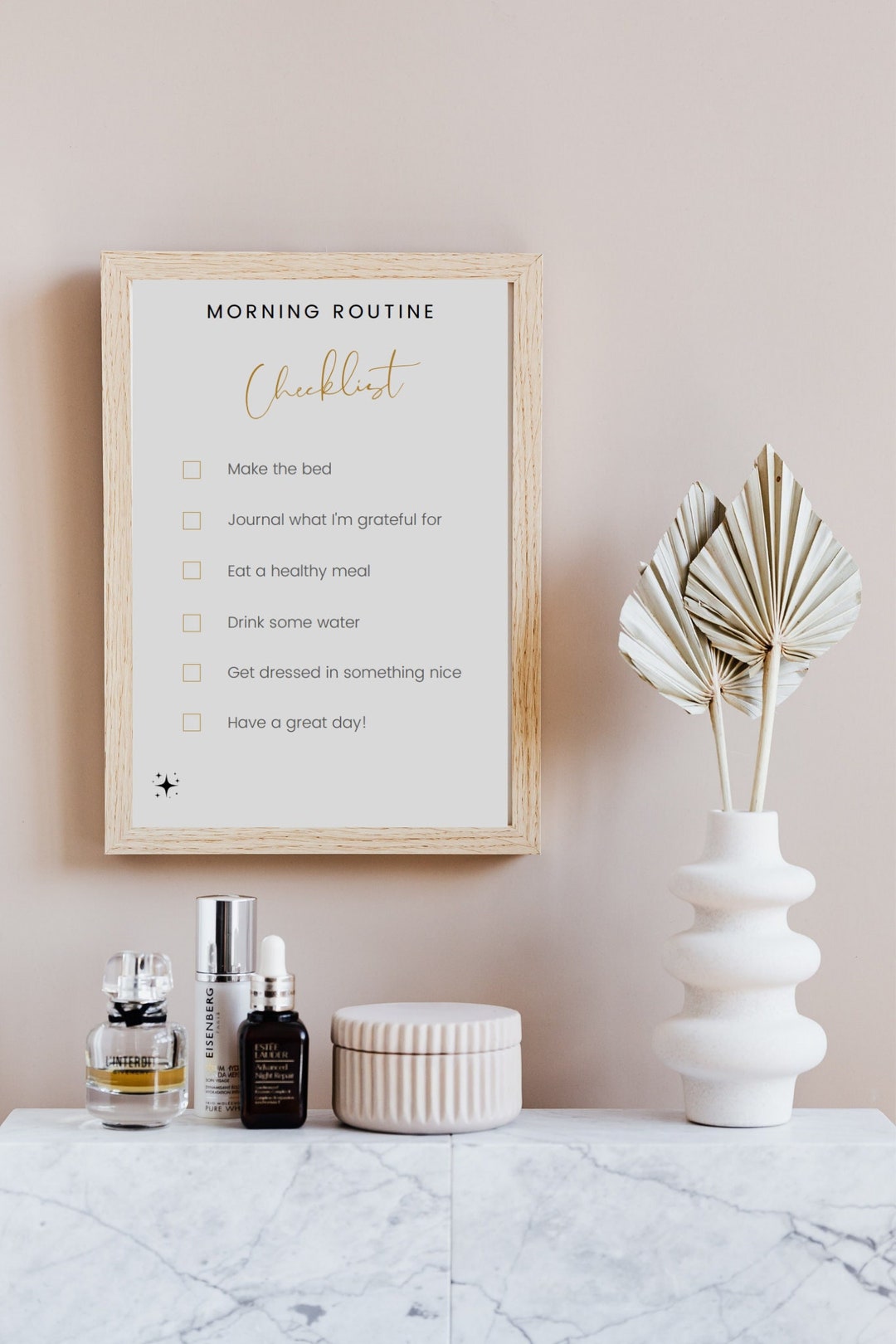 Printable Morning Routine, Morning Routine List, Morning Checklist ...