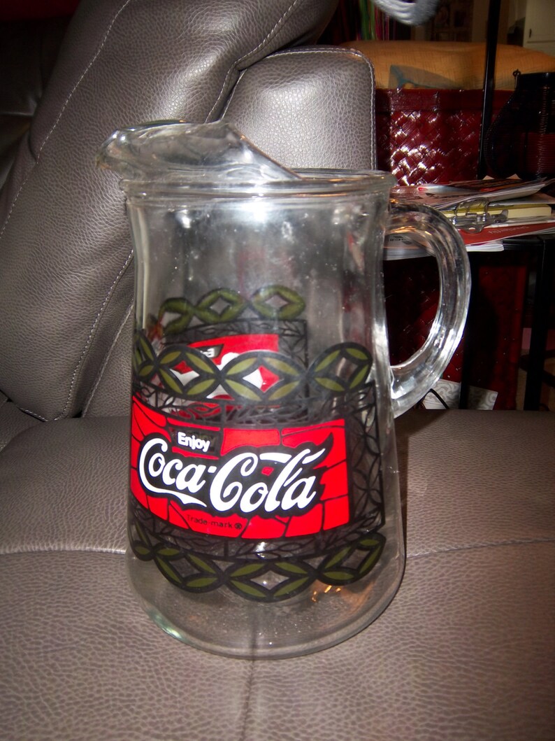 FREE SHIP vintage Coca Cola coke pitcher collectible soda pop | Etsy
