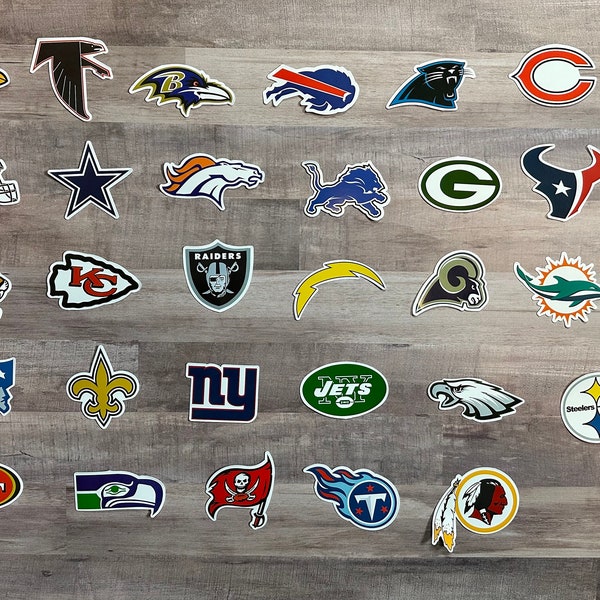 Football Stickers - Etsy