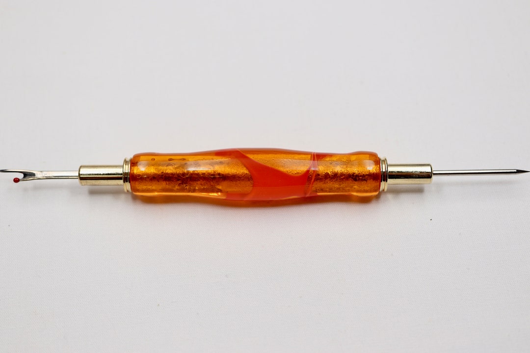 Seam Ripper and Stiletto in Gold (fire Water) - Etsy