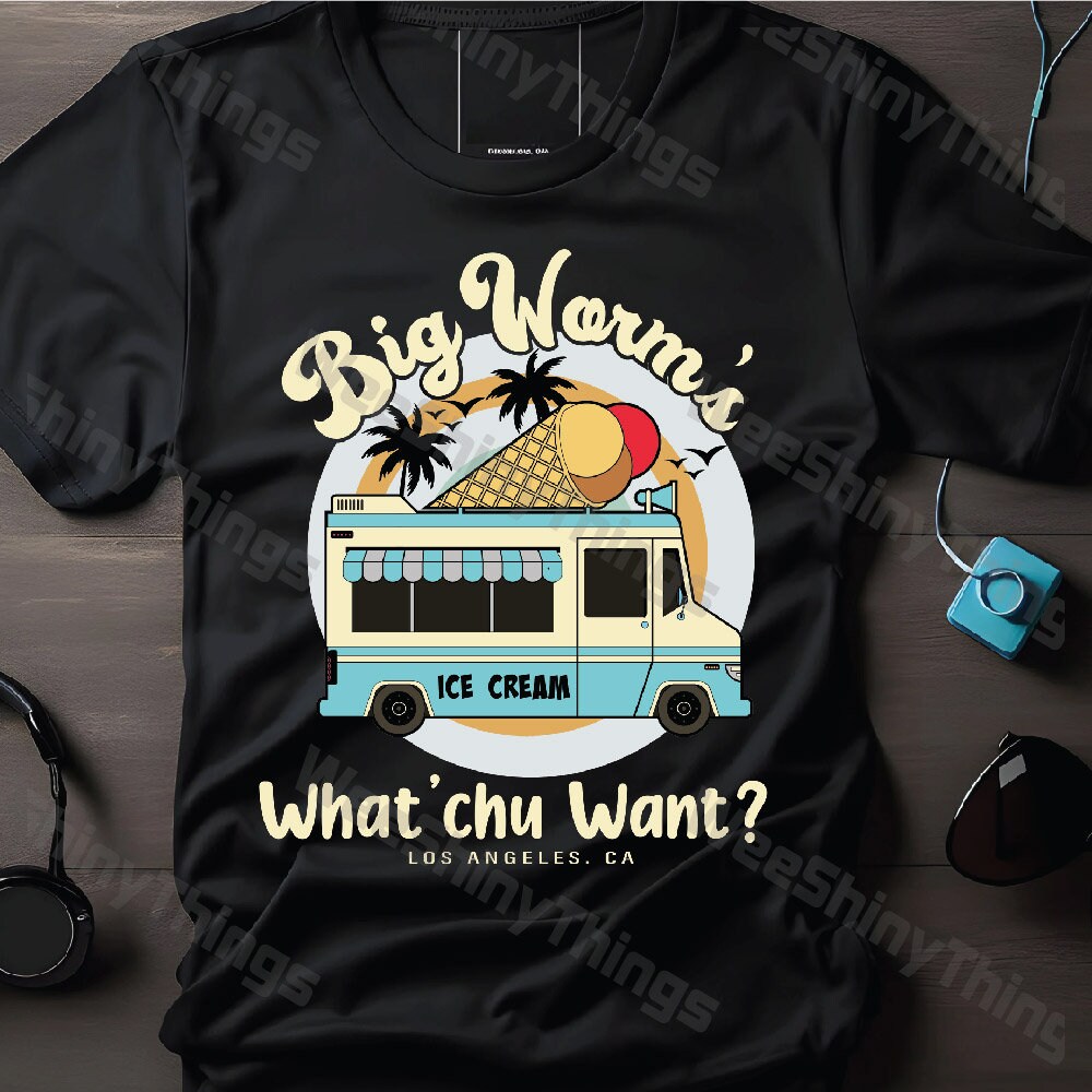 Big Worm's Ice Cream What Chu Want Hello Summer Sea & Beach Svg, Big ...