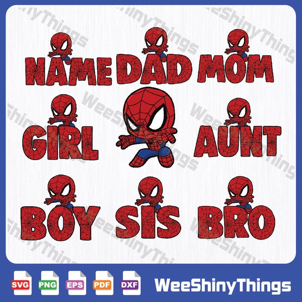 Spider Man Svg - Etsy