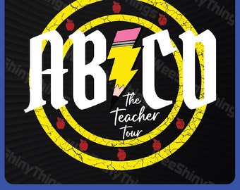 Retro Teacher Svg, ABCD Teacher Tour Svg, Back to School Svg, End of ...