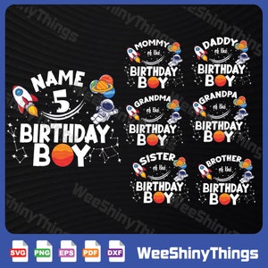 Space Birthday - Etsy