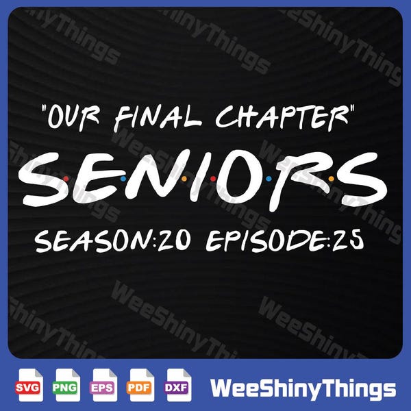 Friends Senior Shirt - Etsy