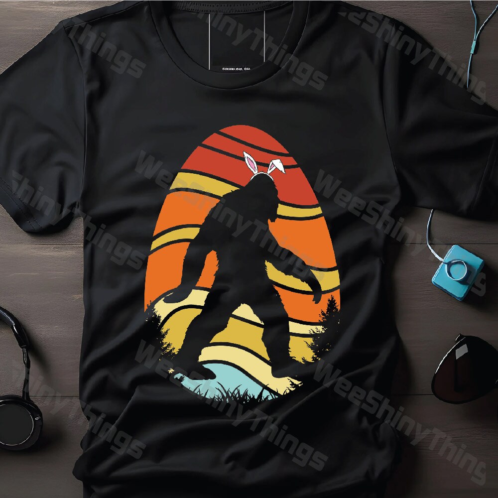 Big Foot Easter Svg, Bigfoot Easter Bunny Ears Egg Boys Men Funny ...