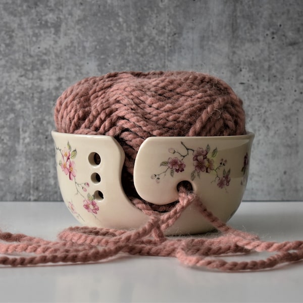Ceramic Yarn Bowl - Etsy