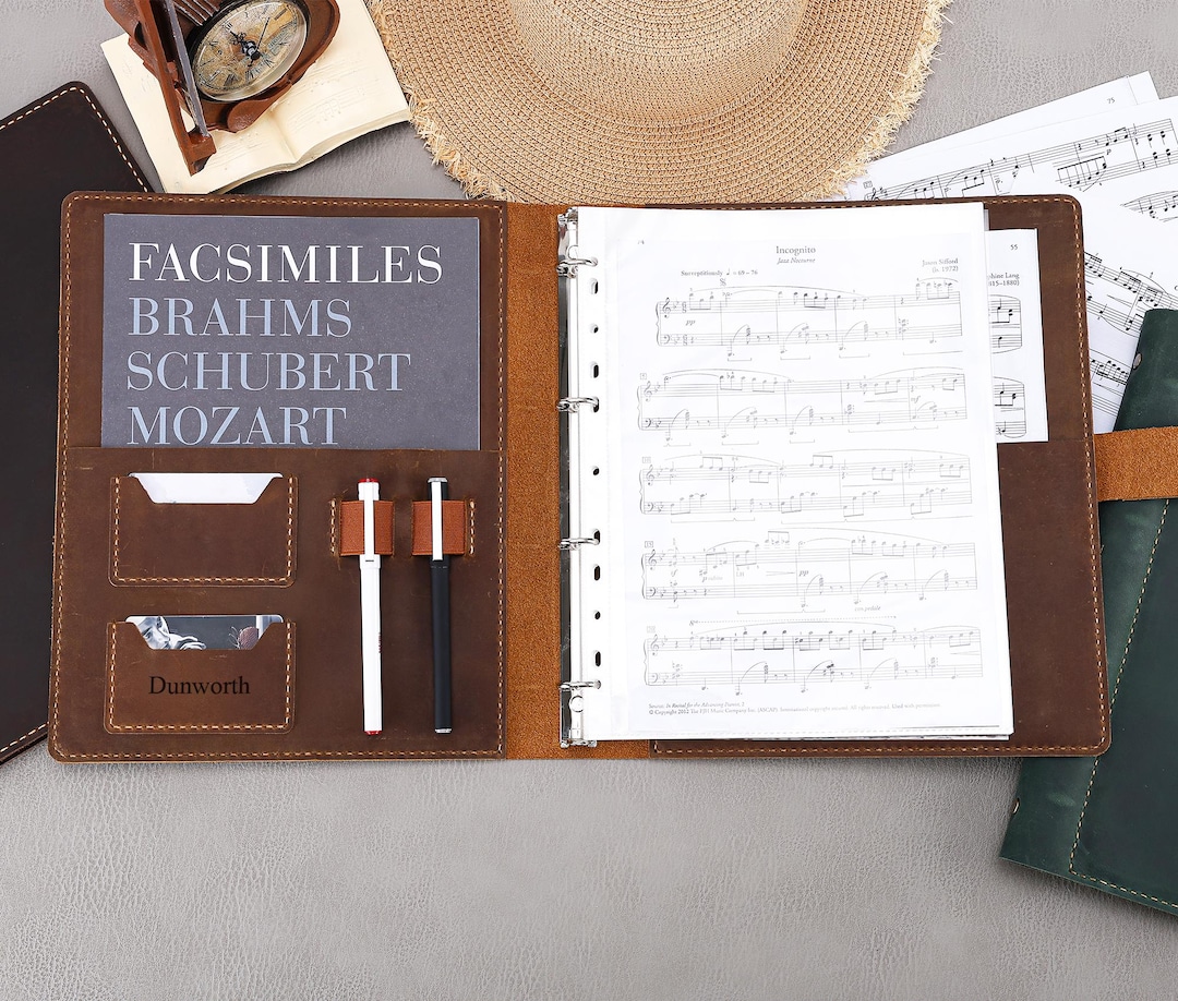 Personalized Choral Music Folders, Custom Choir Music Folder, 3 Ring ...