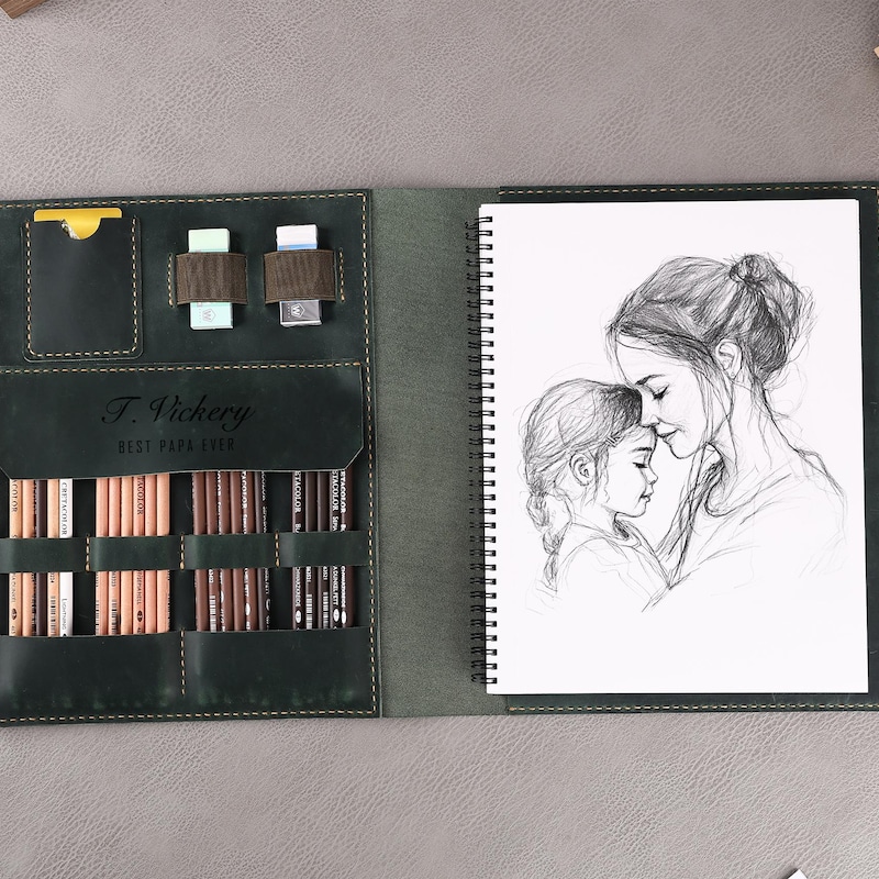 Handmade Sketchbook 9x12 - Etsy