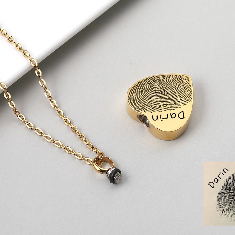 Fingerprint Keepsake - Etsy
