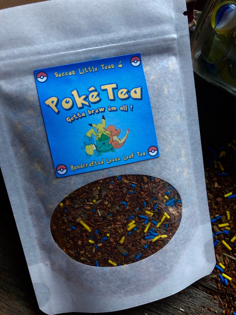 Pokémon Inspired Tea | Pokétea Loose Leaf Tea Blend, Gift Ideas ...