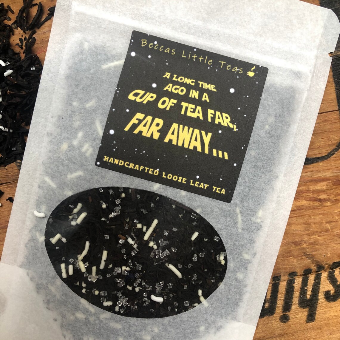 Star Wars Inspired Tea Jedi Darth Vader Yoda Christmas | Etsy