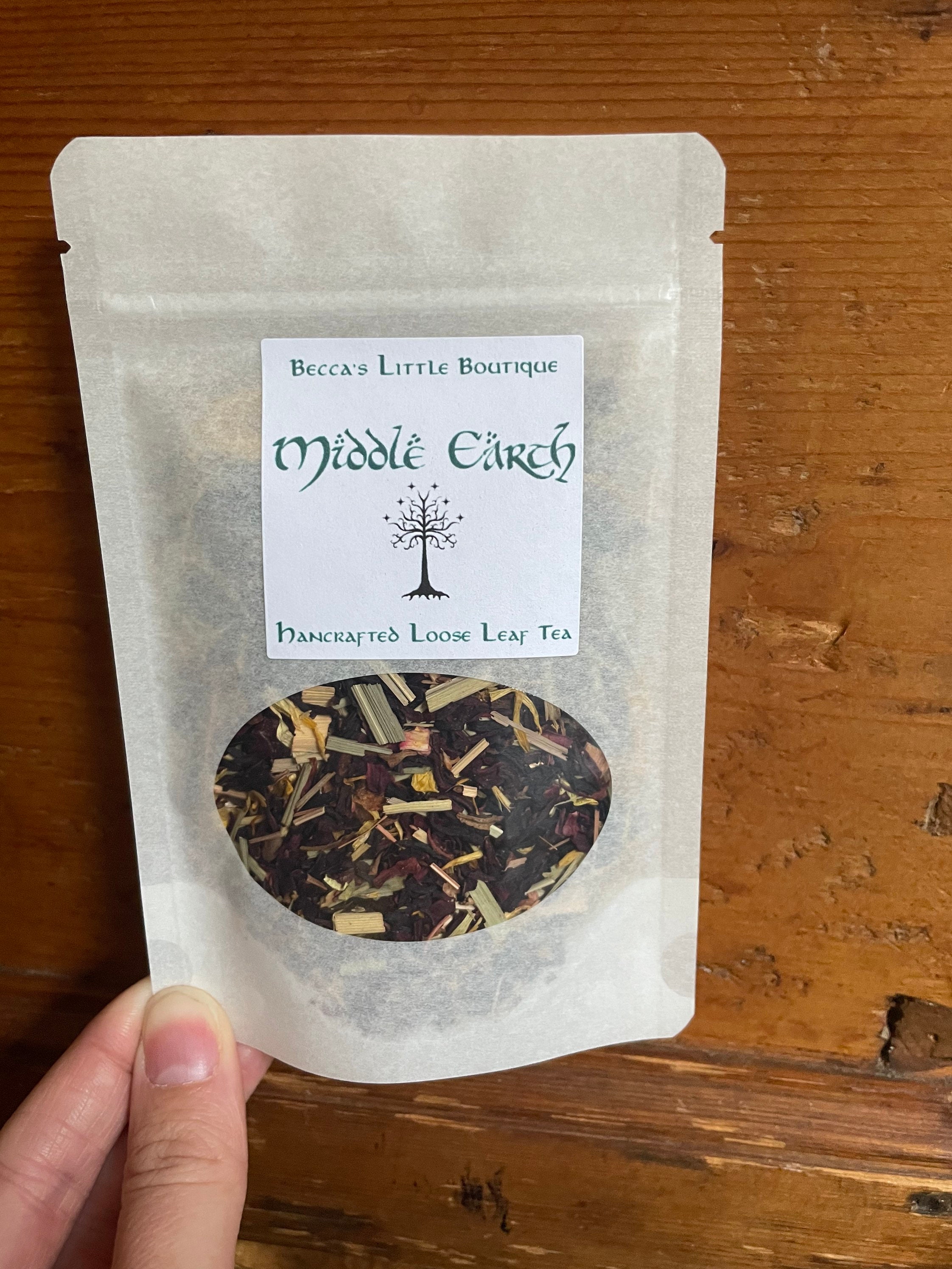 Middle Earth Inspired Bookish Tea Lord of the Rings Hobbit - Etsy Canada