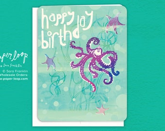 Octopus birthday | Etsy