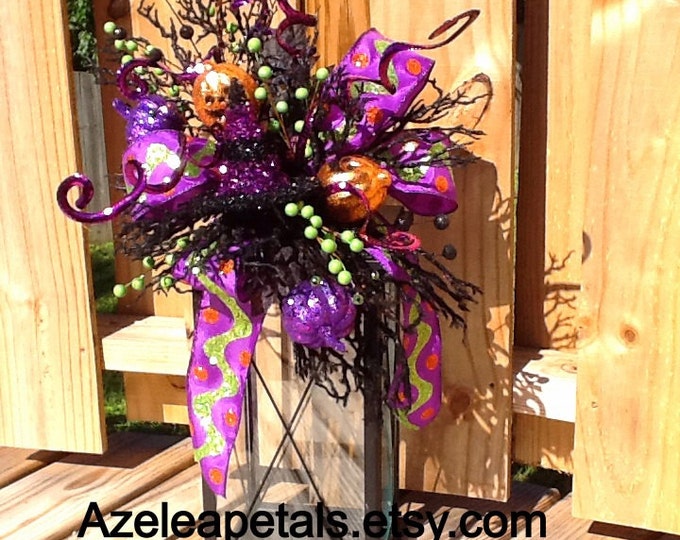 Halloween Lanteren Swag Fall Lantern Swag Centerpiece - Etsy