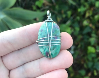 Wire wrapped stones | Etsy