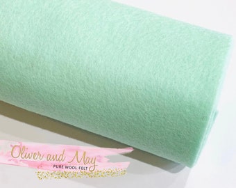 100 Percent Wool Felt Roll Wool Felt Color LIGHT BLUE - Etsy