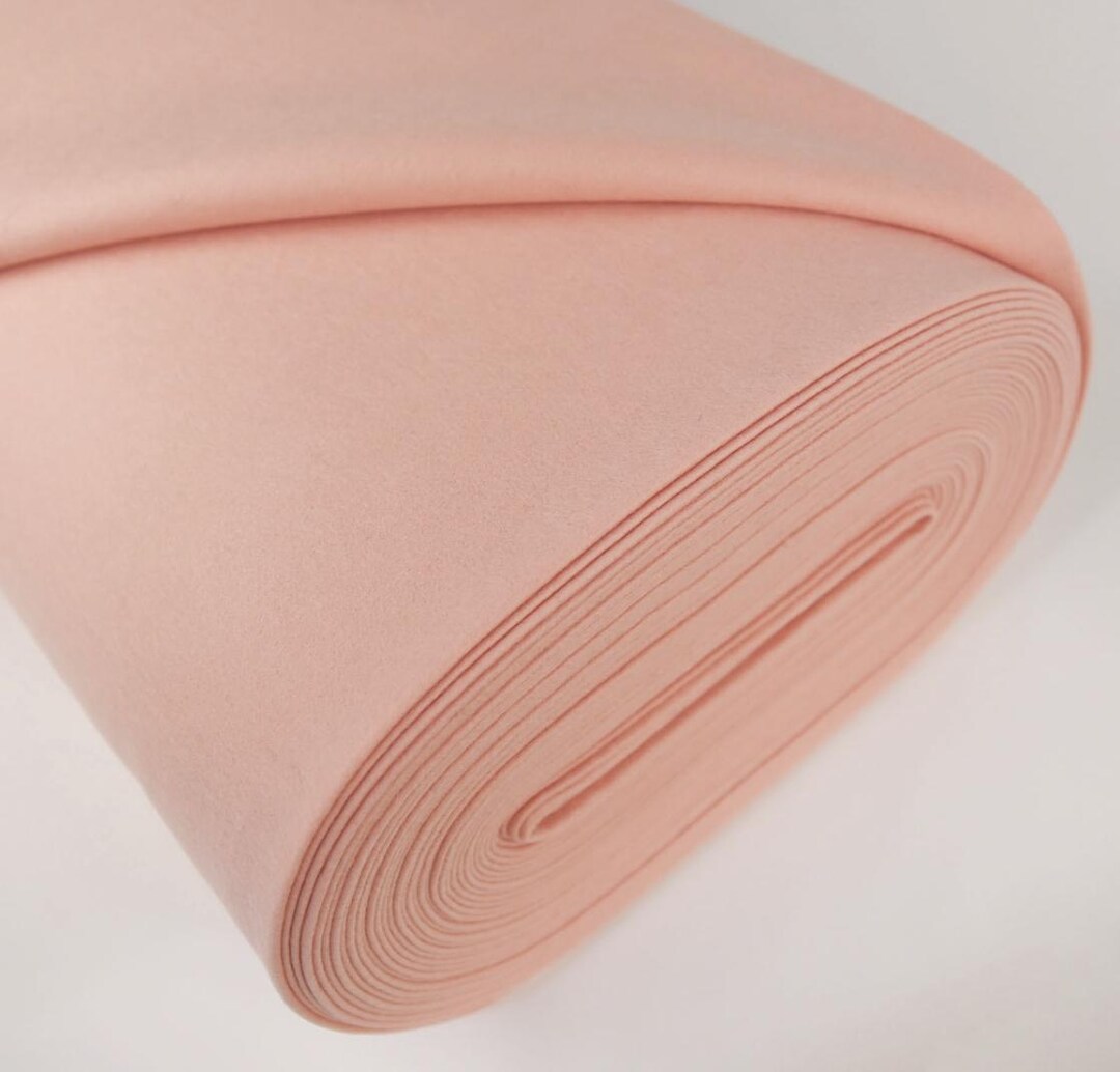 French Peach 100% Merino Wool Felt - Etsy