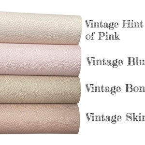 Vintage Bone Faux Leatherette Sheet - Etsy