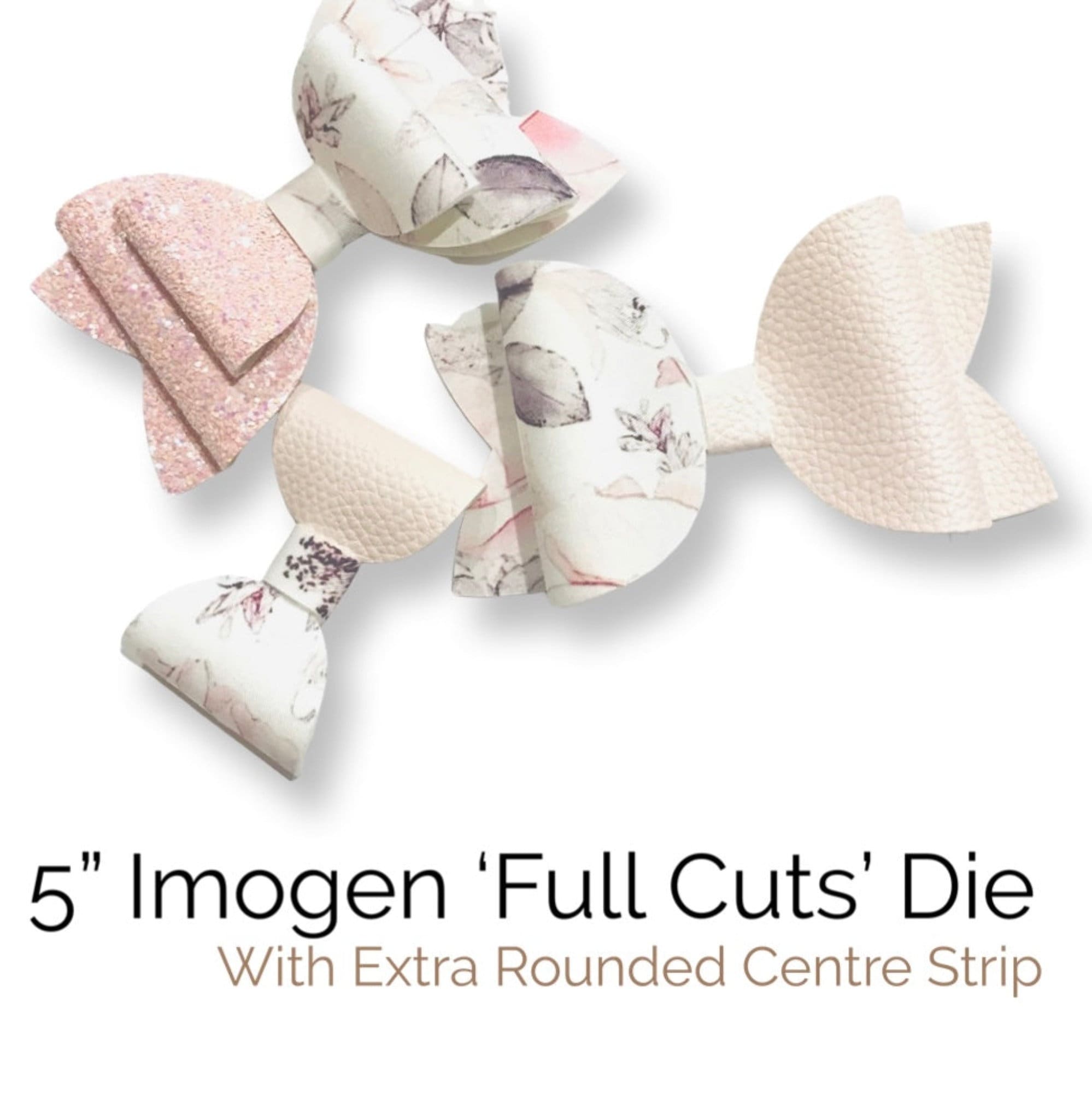 Imogen 5 Double Stacker 'full Cuts' Hair Bow Die - Etsy