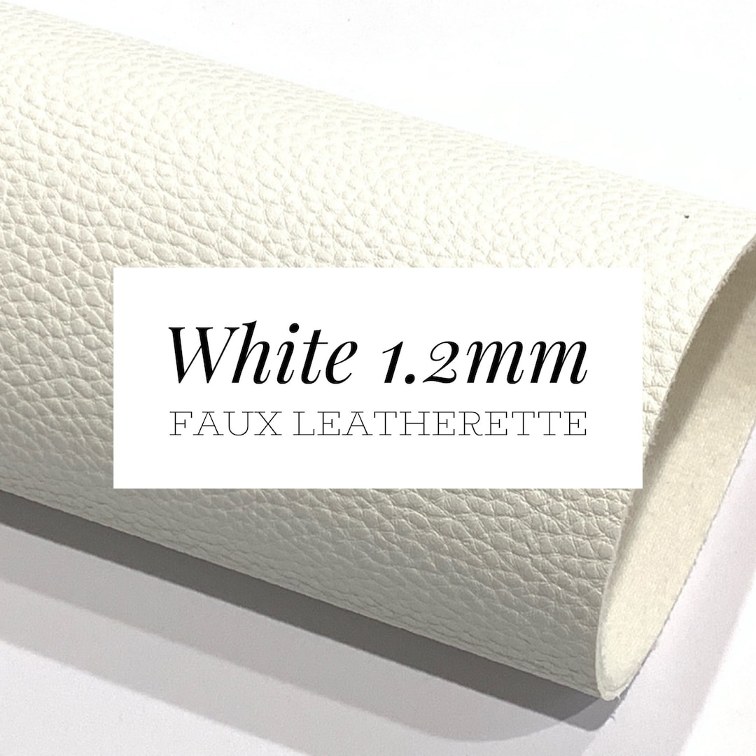 White Leatherette Sheet 1.2mm Thickness - Suitable for Stamping - Etsy