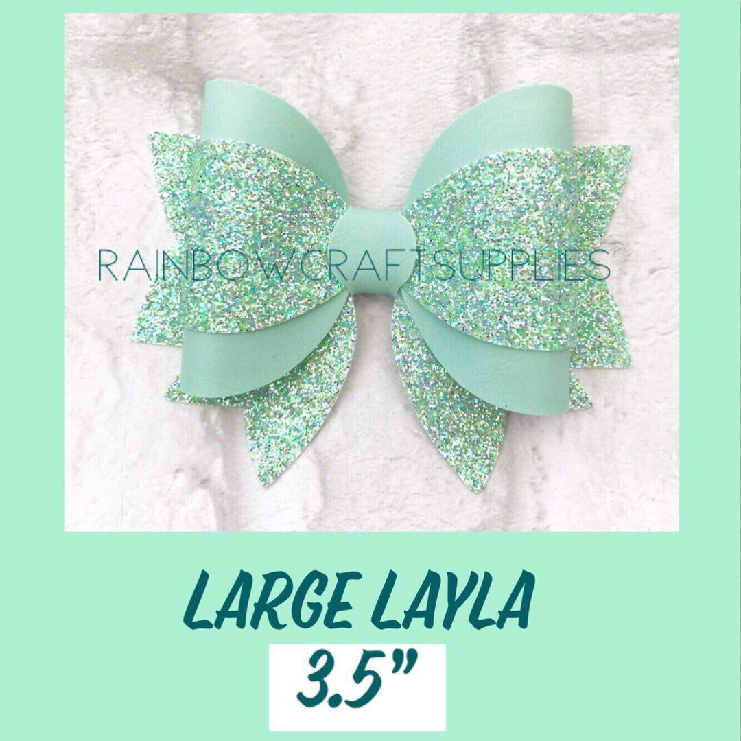 Layla Hairbow Trace and Cut Plastic Trace and Cut Template 3.5 or 4.75 ...