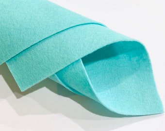 100 Percent Wool Felt Roll Wool Felt Color LIGHT BLUE 5 X 36 Wool Felt ...