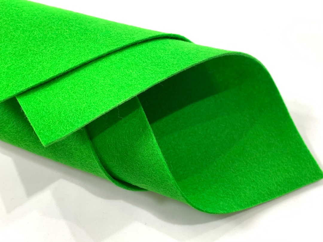 1mm Grass Turf Merino Wool Felt A4 Sheet - No. 44 - Pure Wool Felt ...