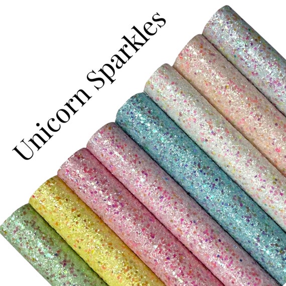 Unicorn Sparkles Glitter Bundle of 8 Sheets by Oliver and May | Catch ...