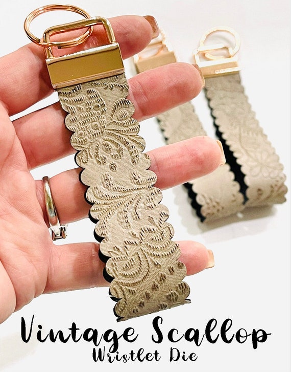 Vintage Scallop Key Fob Steel Rule Multi Die for Wristlet Key - Etsy