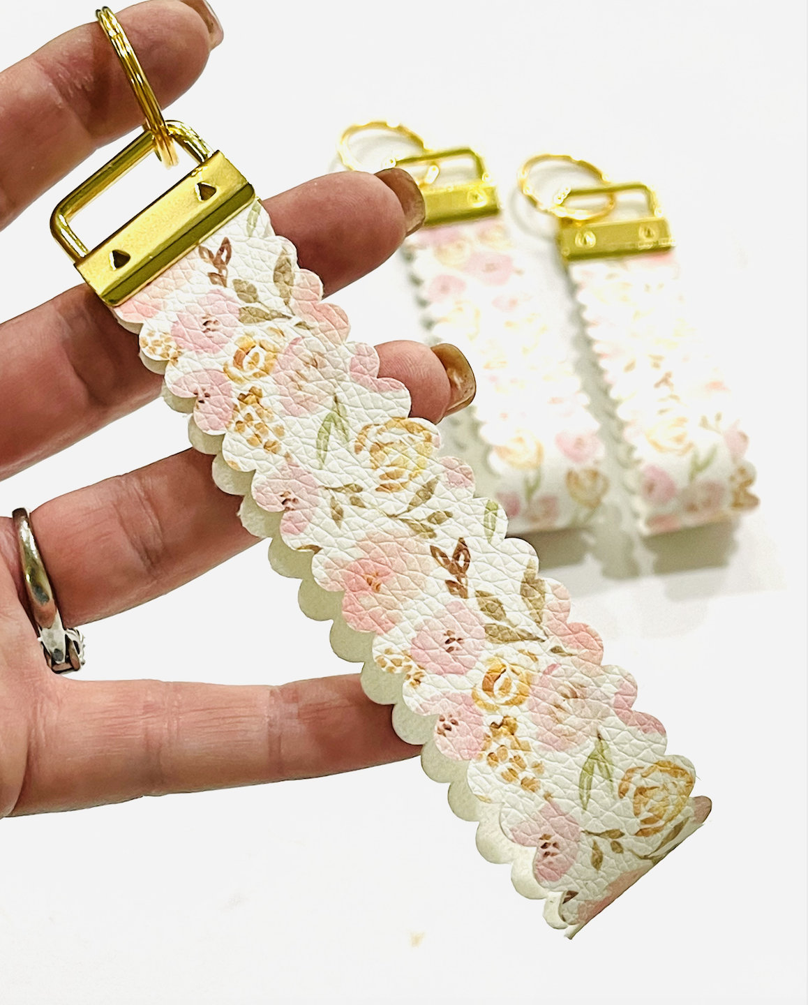 Vintage Scallop Key Fob Steel Rule Multi Die for Wristlet Key - Etsy