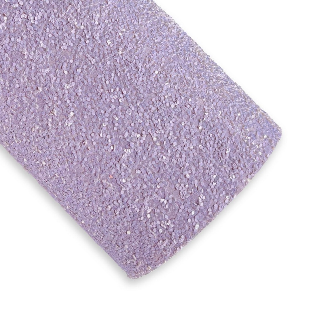 Very Pale Purple Chunky Glitter Leather | Purple Glitter Leather - Etsy
