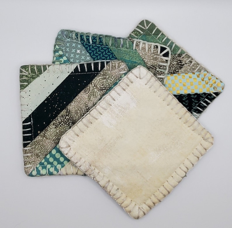 Quilted Coaster - Set of 4 - Etsy