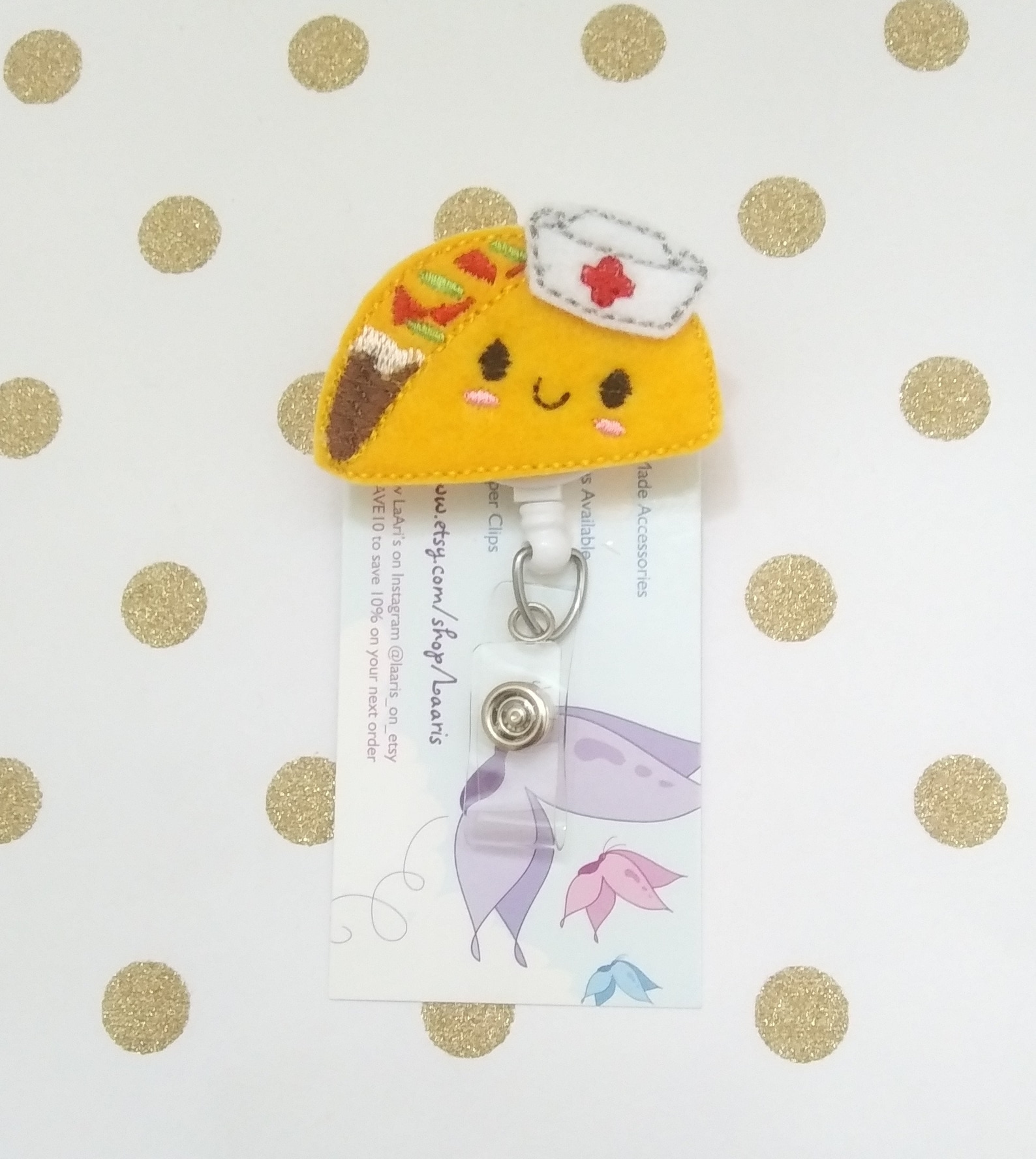 Taco Reel Badge-taco Reel-taco Badge-taco Tuesday Gift -cafeteria ...