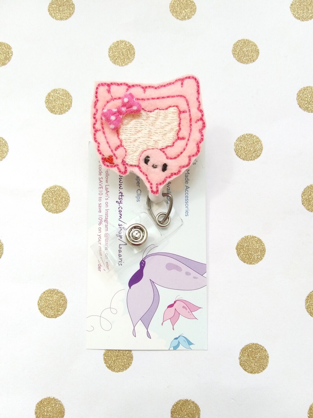 Intestines Badge Reel- Organ Badge Reel- Gi Nurse Badge Reel ...