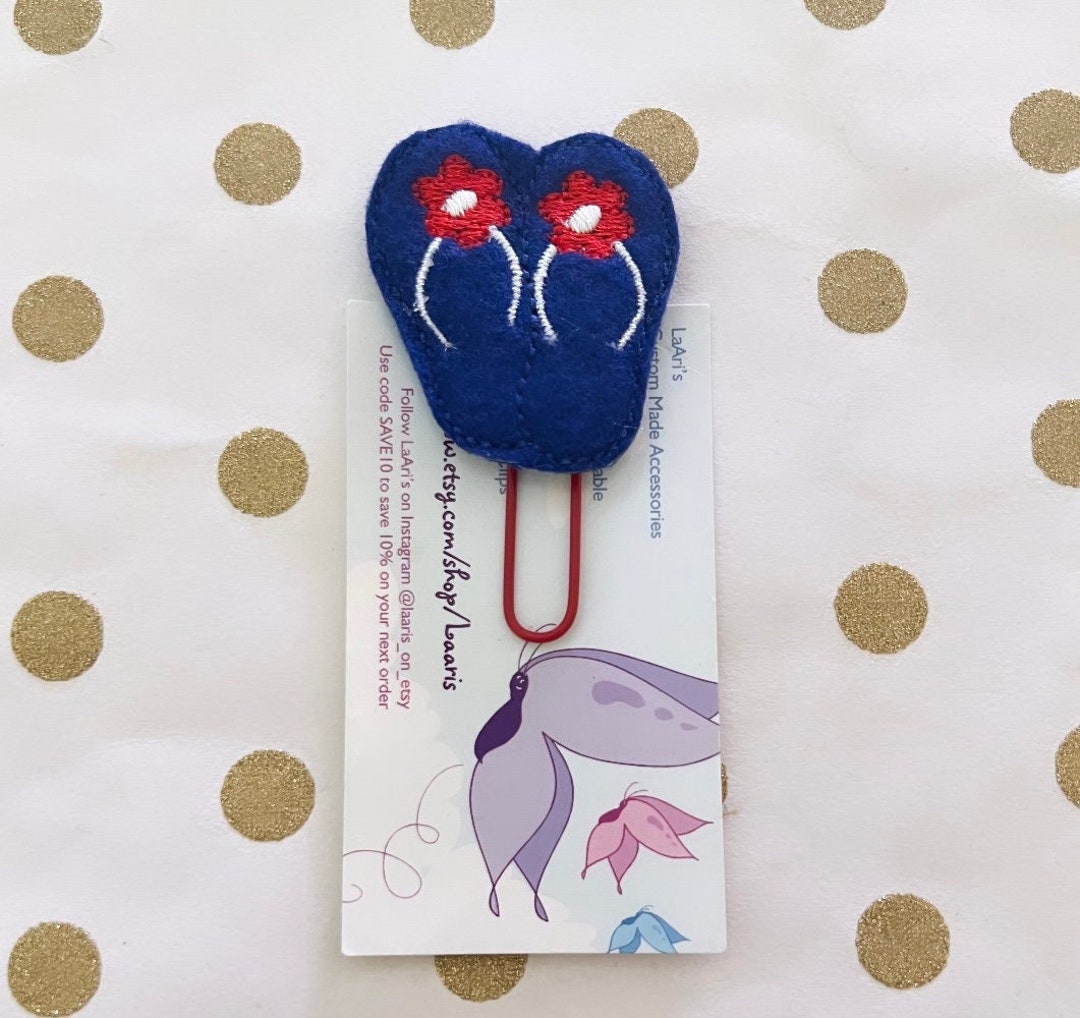 Patriotic Paper Clip-patriotic Planner Clip- 4th of July Paper Clip ...