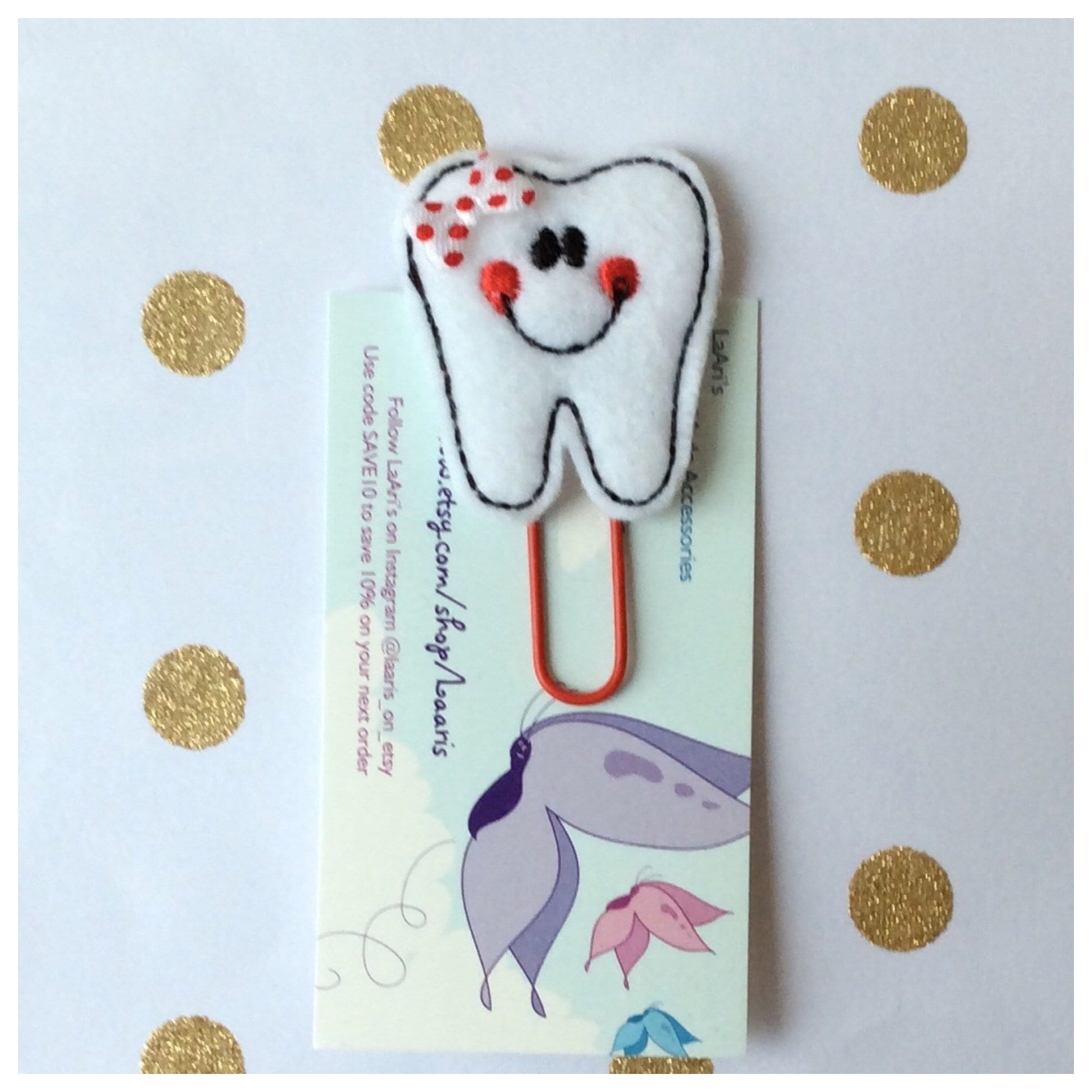 Dental Paper Clip-tooth Planner Clip-planner Accessory-dentist Appt ...