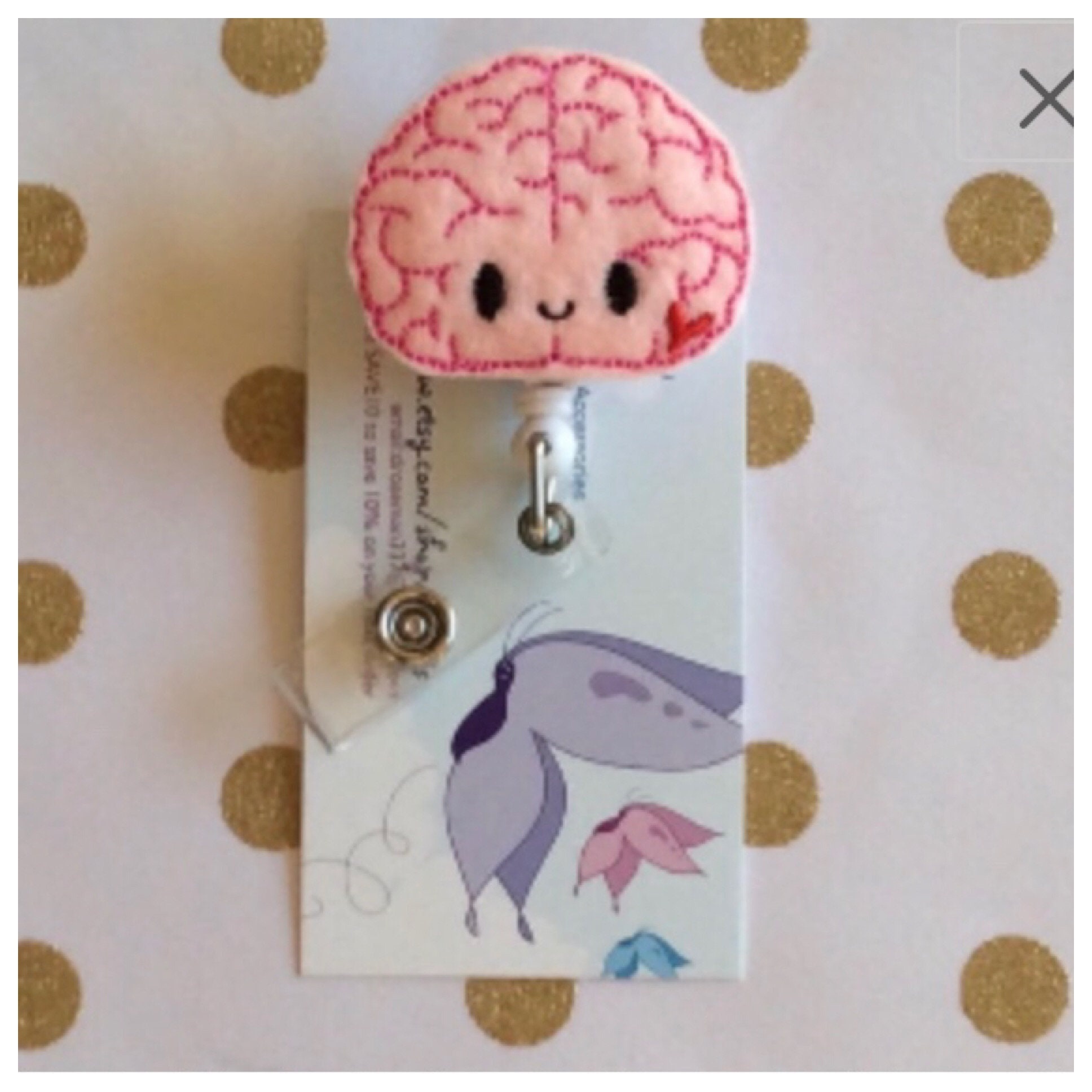 Brain Badge Reel Brain Badge-nurse Badge Reel-neuro Nurse - Etsy