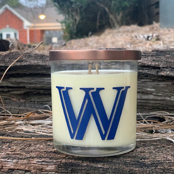 Monogram Candle - Etsy